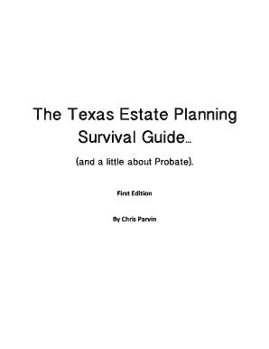 Fillable Online The Texas Estate Planning Fax Email Print - pdfFiller