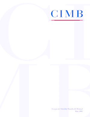 Fillable Online Corporate Identity Standards Manual Fax Email Print ...