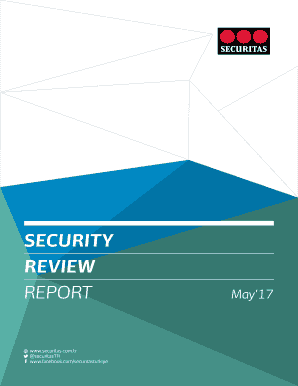 Fillable Online Security Review Report Fax Email Print - pdfFiller