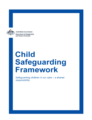 Fillable Online Safeguarding children in our care a shared Fax Email ...