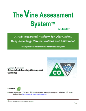 Fillable Online Colorado Early Learning & Development Fax Email Print ...