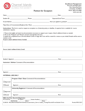 Fillable Online Student ID: Phone: Fax Email Print - pdfFiller