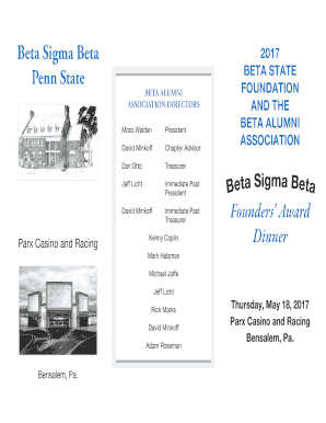 Fillable Online Beta Sigma Beta Fax Email Print - pdfFiller
