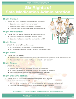 Fillable Online Six Rights of Fax Email Print - pdfFiller