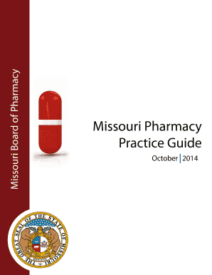 Fillable Online Missouri Pharmacy Fax Email Print - pdfFiller
