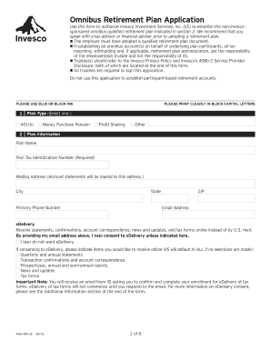 Fillable Online Financial Advisor Change Form (PDF) - Invesco Fax Email ...