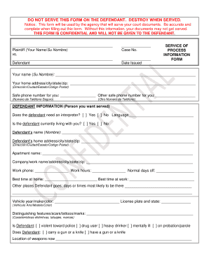 Fillable Online DO NOT SERVE THIS FORM ON THE DEFENDANT Fax Email Print ...