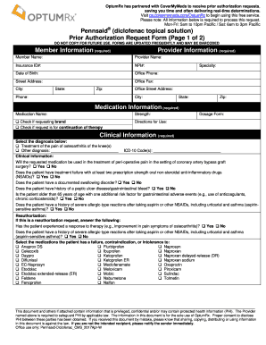 Fillable Online Pennsaid (diclofenac topical solution) Fax Email Print ...