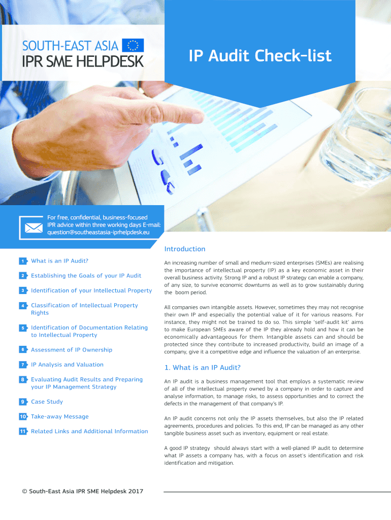 Fillable Online IP Audit Check-list Fax Email Print - pdfFiller