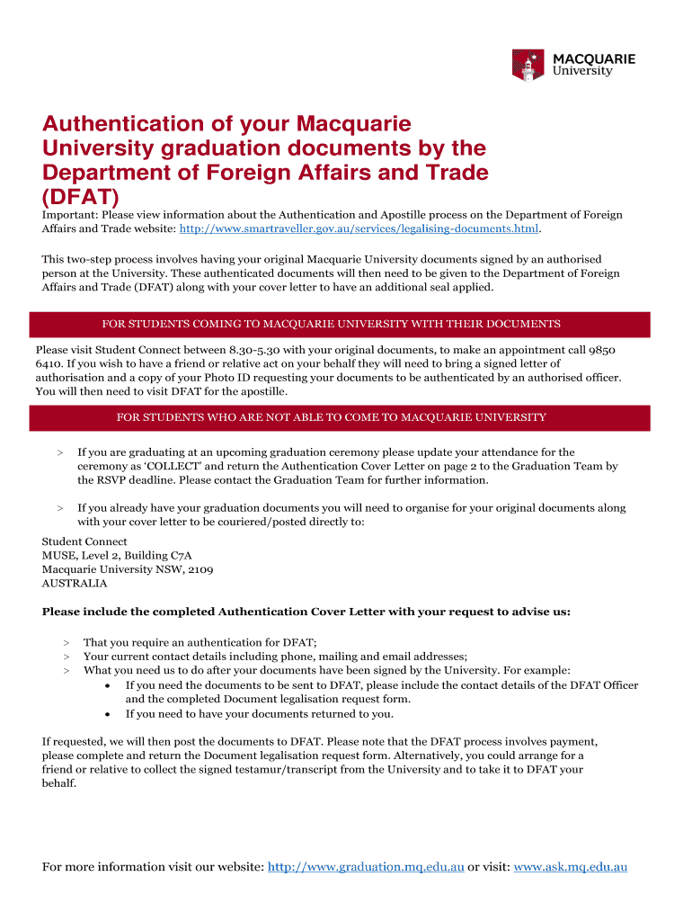 Fillable Online Authentication of your Macquarie Fax Email Print - pdfFiller