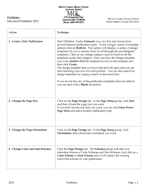 Fillable Online Mercer County Library System Fax Email Print - pdfFiller