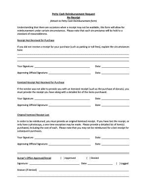 Fillable Online No Receipt Fax Email Print - pdfFiller