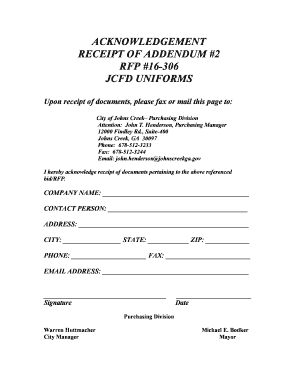 Fillable Online JCFD UNIFORMS Fax Email Print - pdfFiller