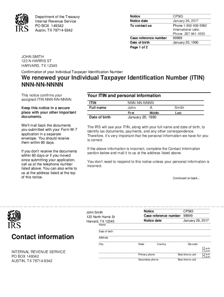 IRS CP565 Fill And Sign Printable Template Online US Legal Forms IRS CP565 Fill And Sign Printable Template Online US Legal Forms