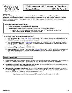 Irs Verification Form - Fill Online, Printable, Fillable, Blank | pdfFiller