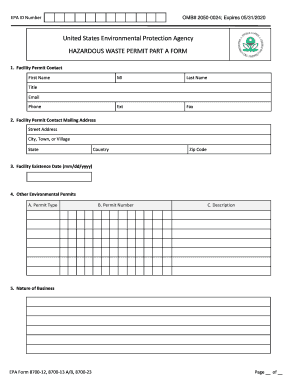 Fillable Online Filing a Notification of RCRA Subtitle C Activities ...