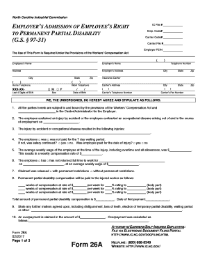 Fillable Online TO PERMANENT PARTIAL DISABILITY Fax Email Print - pdfFiller
