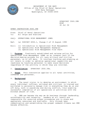 Fillable Online OPNAV INSTRUCTION 3500 Fax Email Print - pdfFiller
