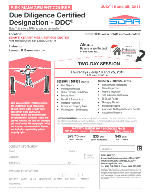 Fillable Online Due Diligence Certified Fax Email Print - pdfFiller