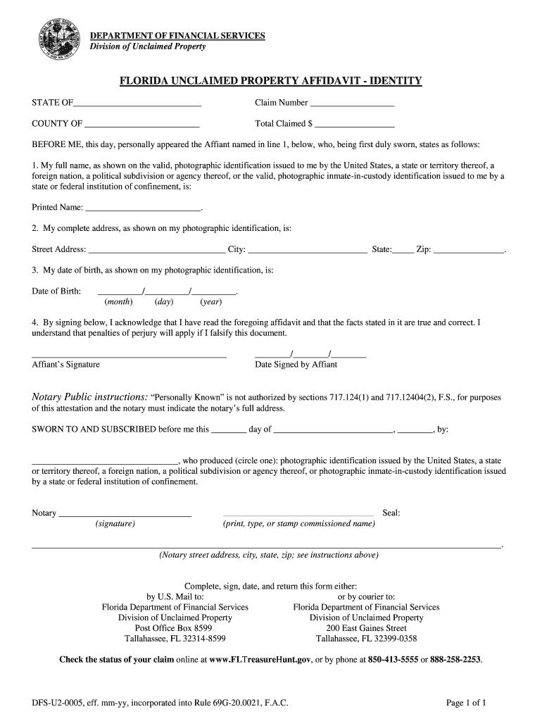 Fillable Online BEFORE ME, this day, personally appeared the Affiant ...