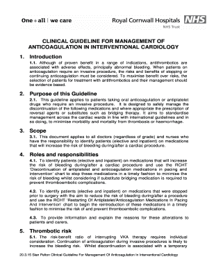 Fillable Online CLINICAL GUIDELINE FOR MANAGEMENT OF Fax Email Print ...
