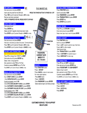Fillable Online PAX S80 RETAIL Fax Email Print - pdfFiller