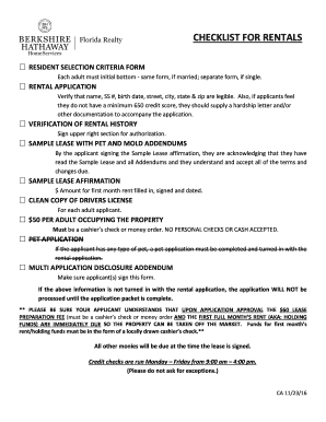 Fillable Online Rental Application Packet-Without Pet Application Fax ...