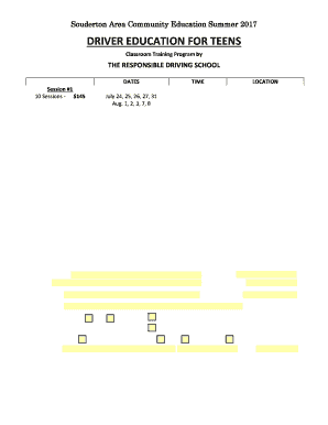 Fillable Online Classroom Training Program by Fax Email Print - pdfFiller