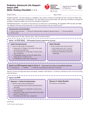 Fillable Online Infant CPR Fax Email Print - pdfFiller