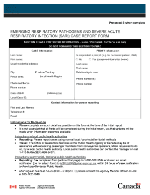 Fillable Online Protected B when complete Fax Email Print - pdfFiller