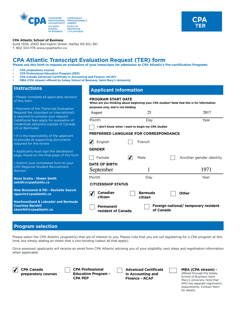 Fillable Online Please use this form to request an evaluation of your ...