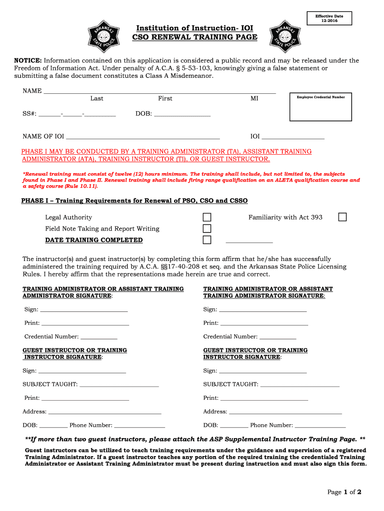 Fillable Online NAME OF IOI Fax Email Print - pdfFiller