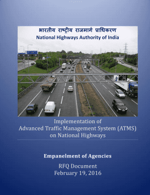 Fillable Online Advanced Traffic Management System (ATMS) Fax Email ...
