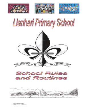 Fillable Online Llanhari Primary School Fax Email Print - pdfFiller