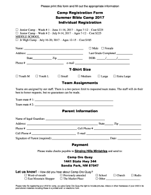 Fillable Online Please print this form and fill out the appropriate ...