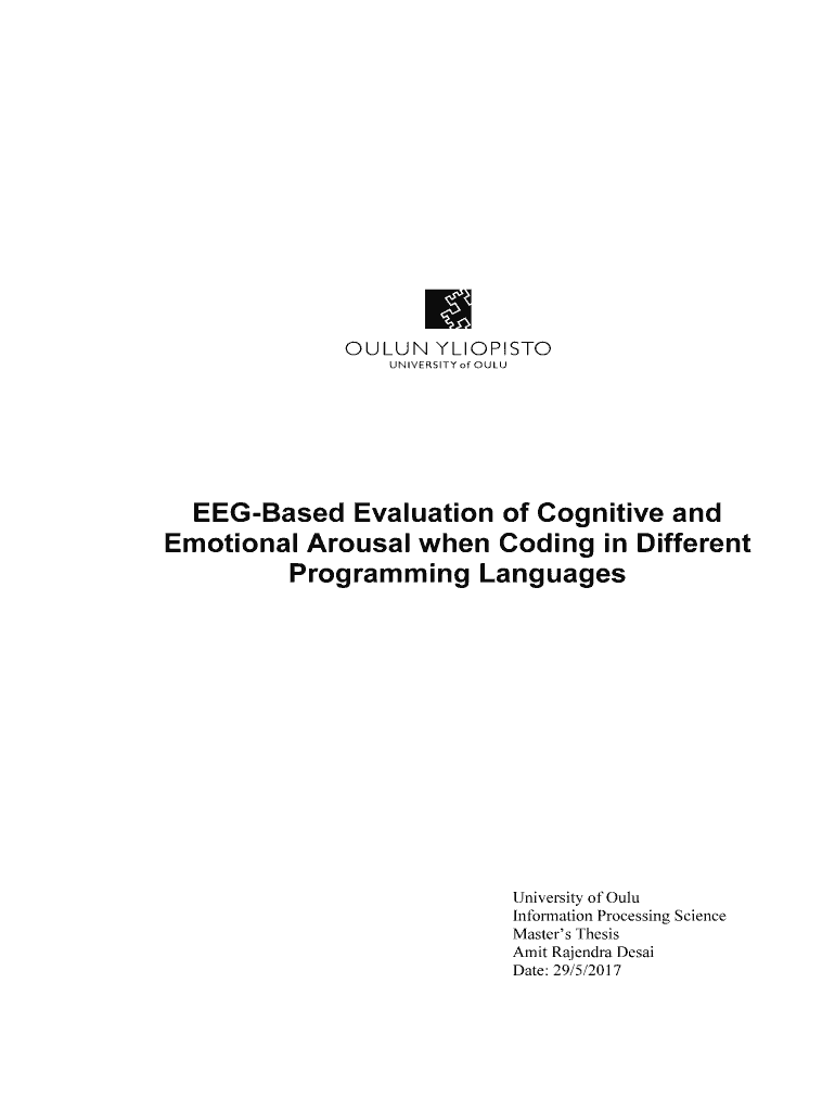 Fillable Online EEG-Based Evaluation of Cognitive and Fax Email Print - pdfFiller