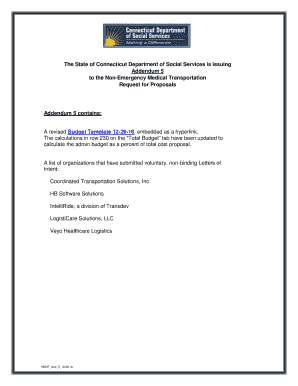 Fillable Online The State of Connecticut Department of Social Services ...