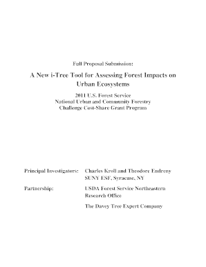 Fillable Online Full Proposal Submission: Fax Email Print - pdfFiller