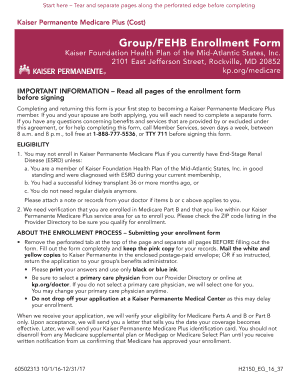 Fillable Online va01918616 schoolwires Group/FEHB Enrollment Form Fax ...