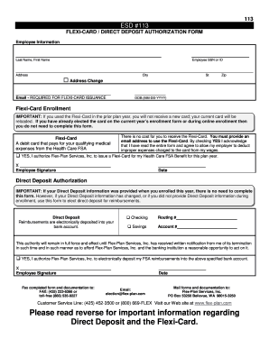 Fillable Online ESD #113 Fax Email Print - pdfFiller