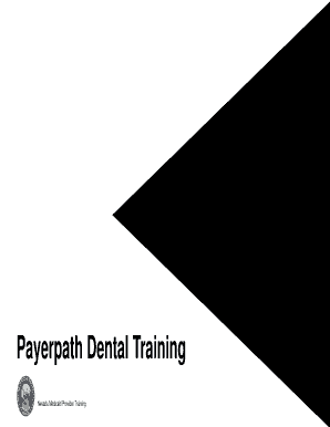 Fillable Online Payerpath Dental Training Fax Email Print - pdfFiller