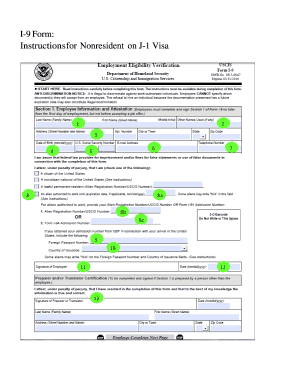 Fillable Online I-9 Form: Fax Email Print - pdfFiller