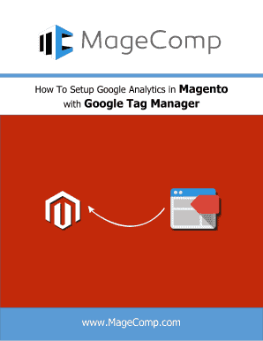 Fillable Online How To Setup Google Analytics in Magento Fax Email ...