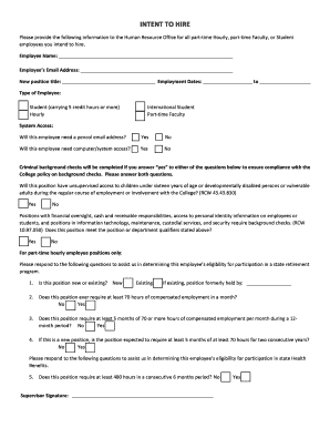 Fillable Online Forms and Documents Peninsula College Fax Email Print ...