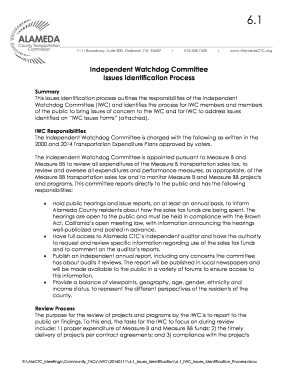 Fillable Online Issues Identification Process Fax Email Print - pdfFiller