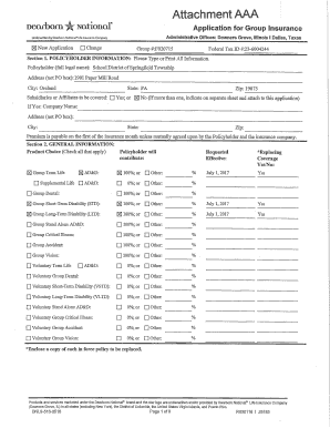 Fillable Online Attachment AAA Fax Email Print - pdfFiller