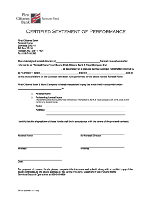 Fillable Online Contact UsCustomer ServiceFirst Citizens Bank Fax Email ...