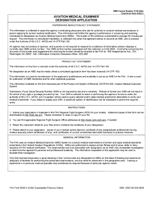 Fillable Online OMB Control Number 2120-0604 Fax Email Print - pdfFiller