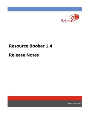 Fillable Online Resource Booker 1 Fax Email Print - pdfFiller