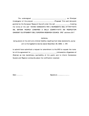 Fillable Online The undersigned , as Principal Fax Email Print - pdfFiller